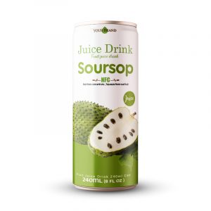 Soursop Juice Drink 250ml Can Private Label - Tan Do