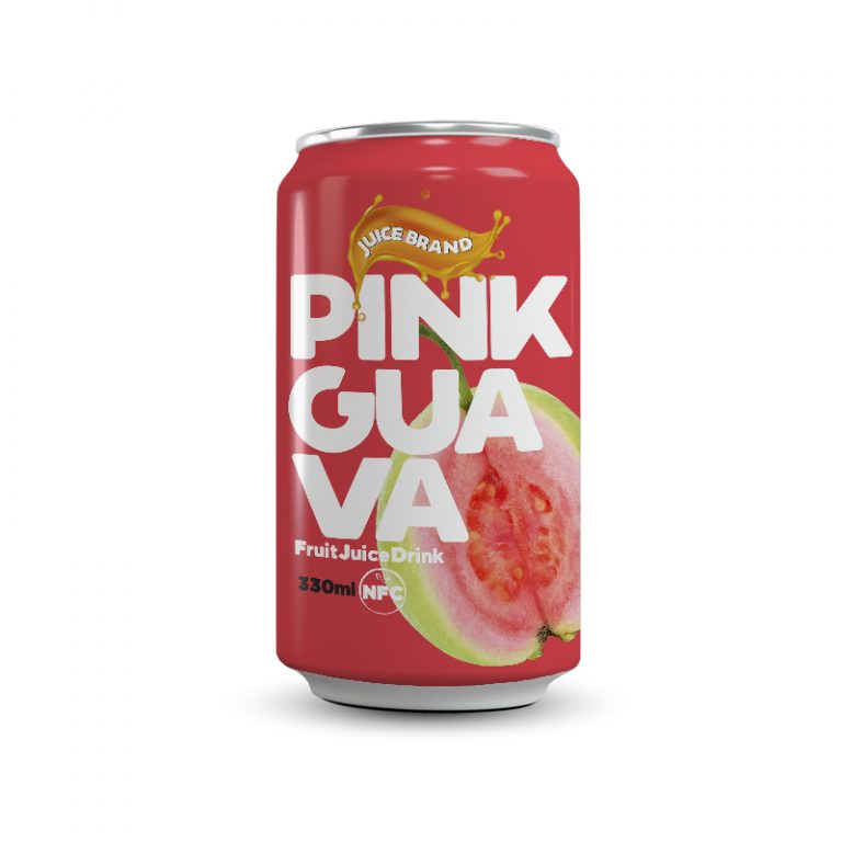 Pink Guava Nectar 330ml Can Private Label - Tan Do