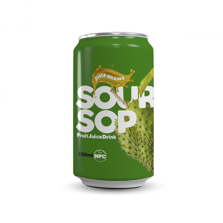 Soursop Nectar 330ml Can Private Label - Tan Do