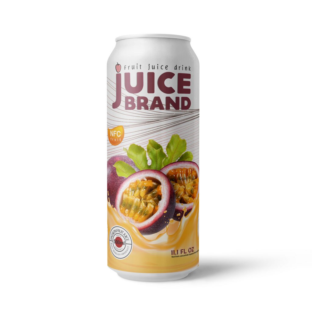 Passion Fruit Nectar 500ml Can Private Label - Tan Do