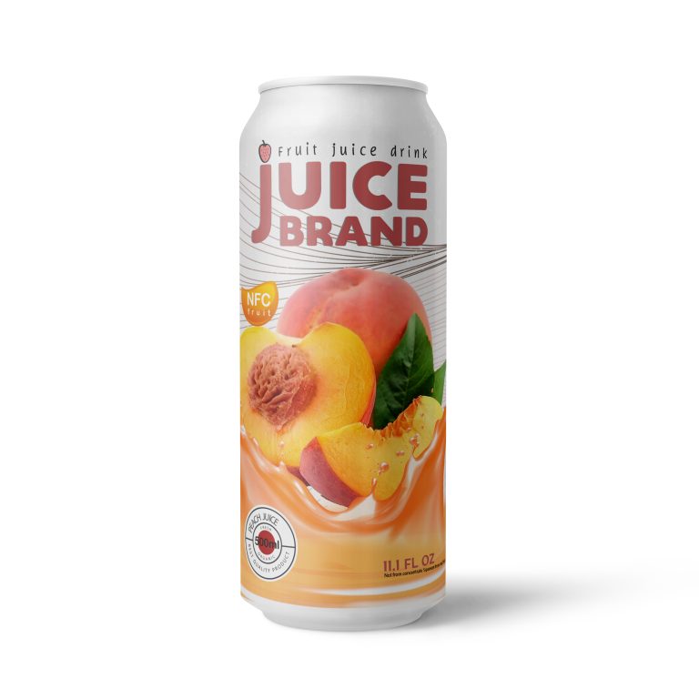 Peach Nectar 500ml Can Private Label - Tan Do