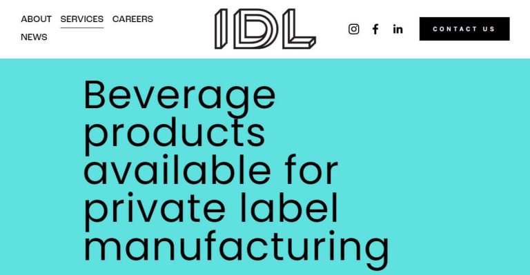 Top Private Label Beverage Manufacturers in the OEM industry - Tan Do