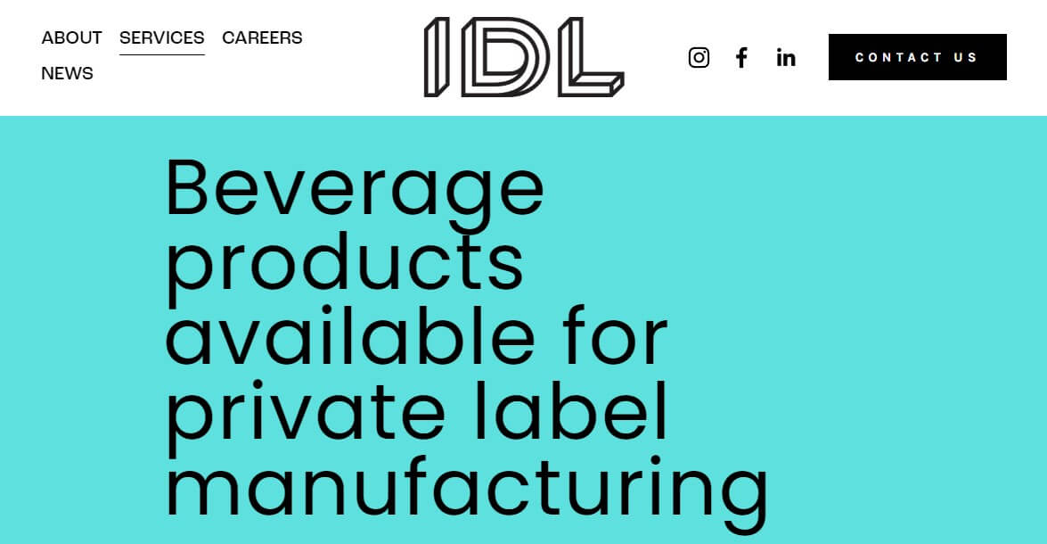 Top Private Label Beverage Manufacturers in the OEM industry - Tan Do
