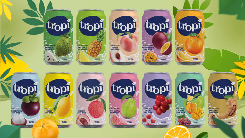 Tropi 330mL Fruit Juice Drinks - Tan Do