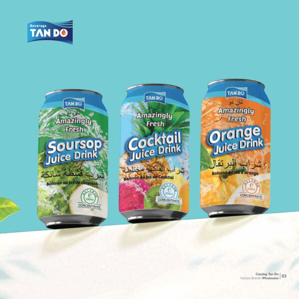 Tan Do Fruit Juice Drinks - Tan Do