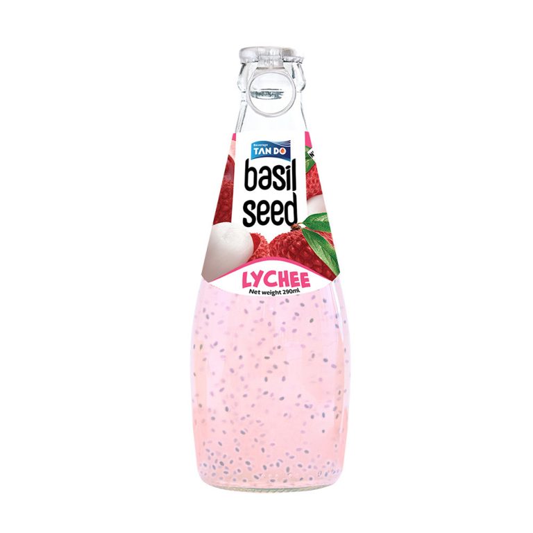 Tan Do Basil Seed Drink Lychee Flavor - Tan Do