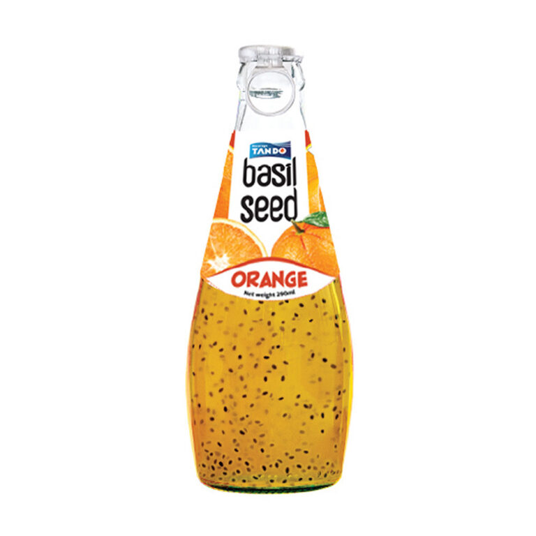 Tan Do Basil Seed Drink Orange Flavor - Tan Do