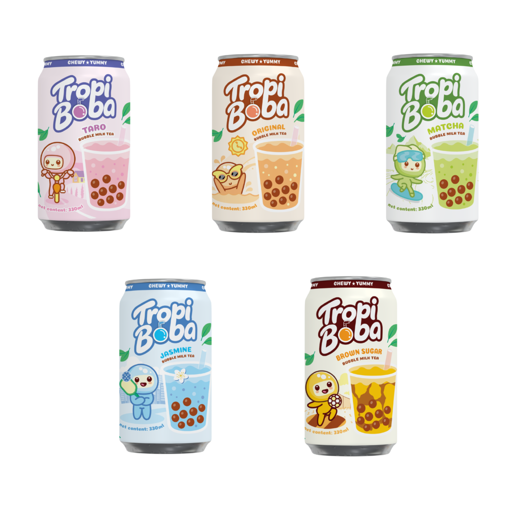 Tropi Boba Bubble Milk Tea - Tan Do
