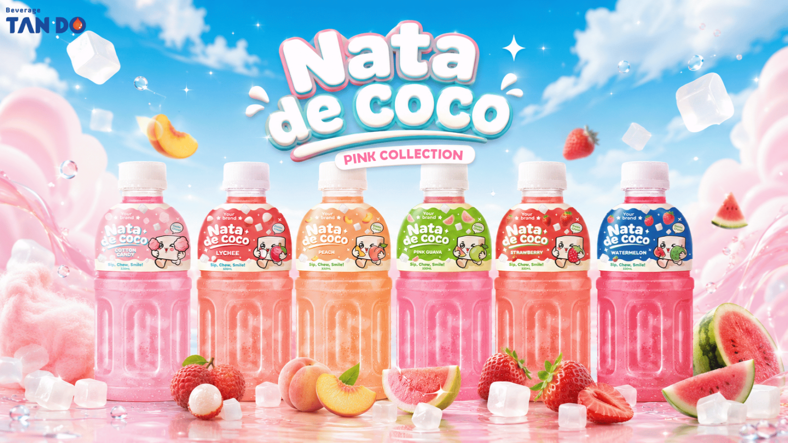 Nata de Coco Drinks: Meet Our New Chewy Collections - Tan Do