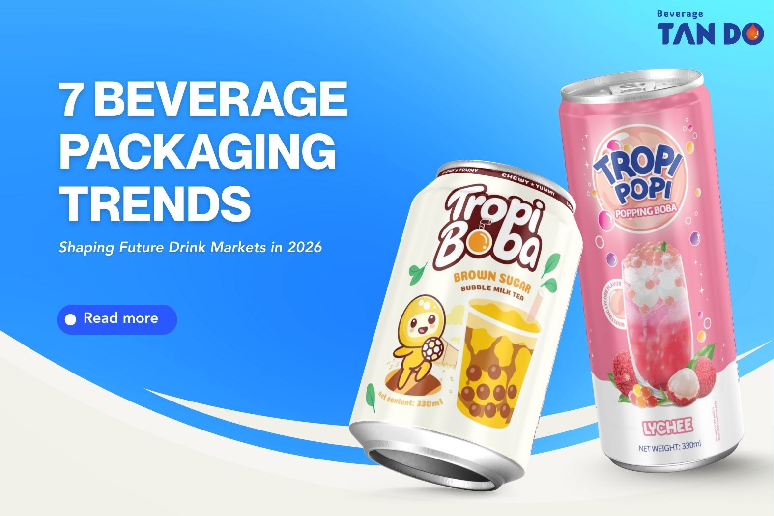 7 Beverage Packaging Trends Shaping Drink Markets in 2026 - Tan Do