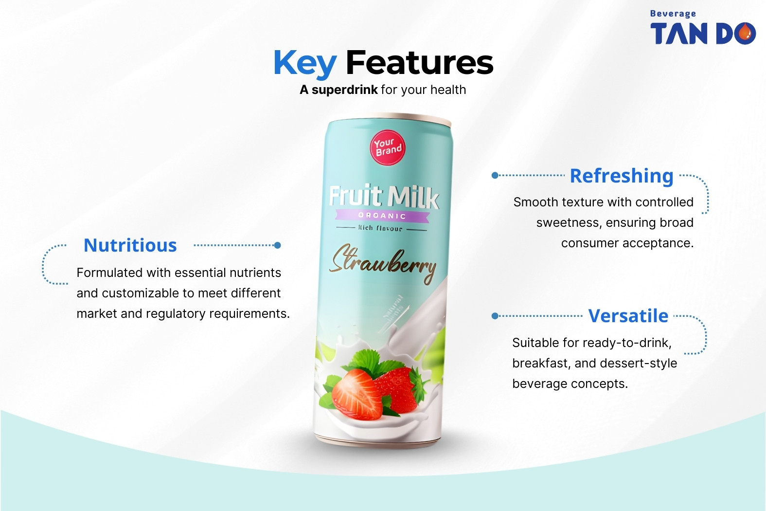 Fruit Milk Drink: A Ready-to-Launch Solution for Beverage Brands - Tan Do